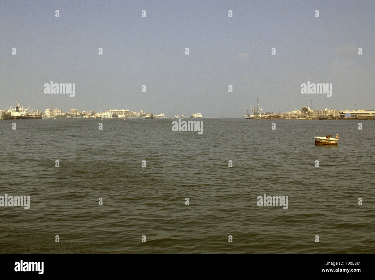 At the northern end of the suez canal hi-res stock photography and ...