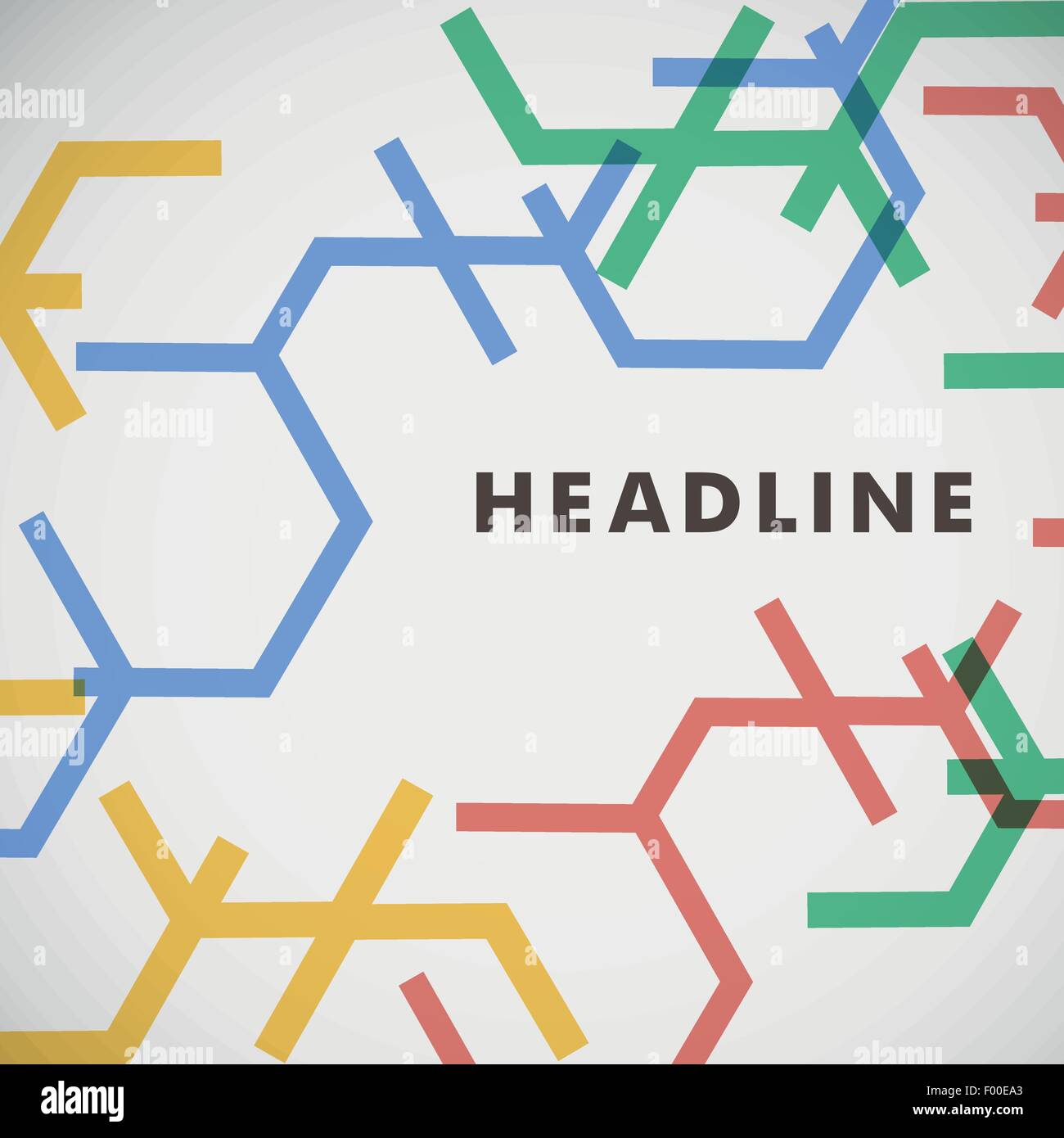 Colored broken lines on a light background Stock Vector Image & Art - Alamy