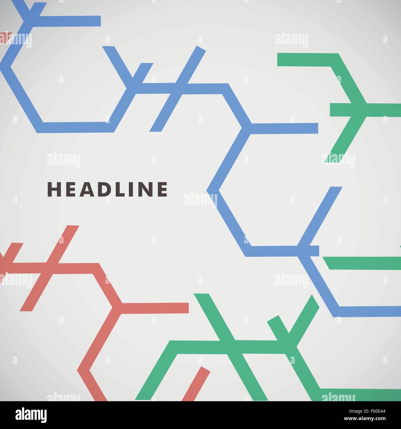 Colored broken lines on a light background Stock Vector Image & Art - Alamy