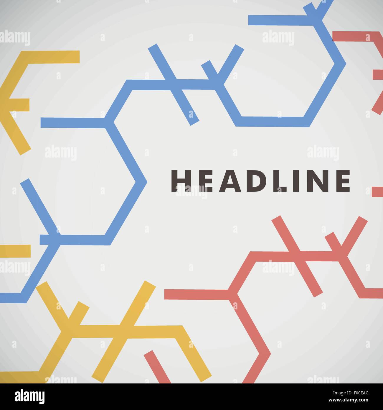 Colored broken lines on a light background Stock Vector Image & Art - Alamy