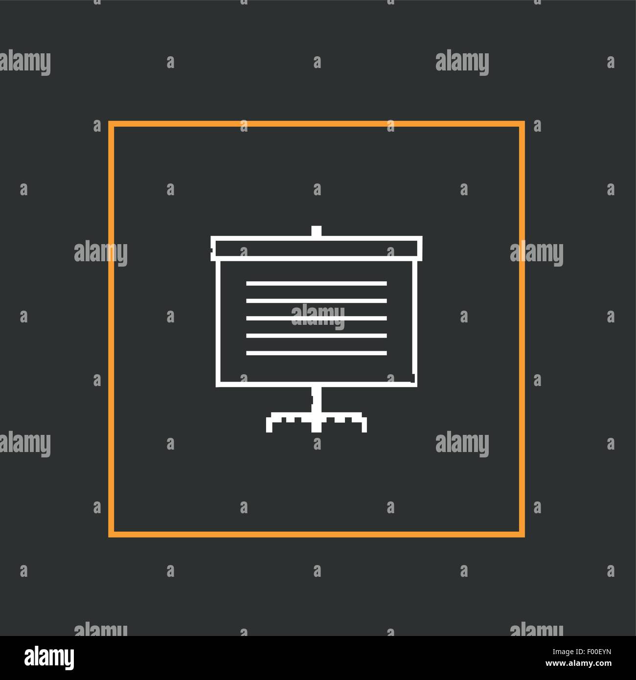 Pixel icon boards for information. Vector design Stock Vector Image ...