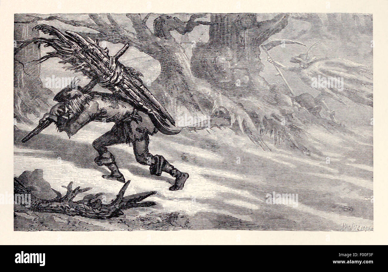 Old man death fable aesop hi-res stock photography and images - Alamy