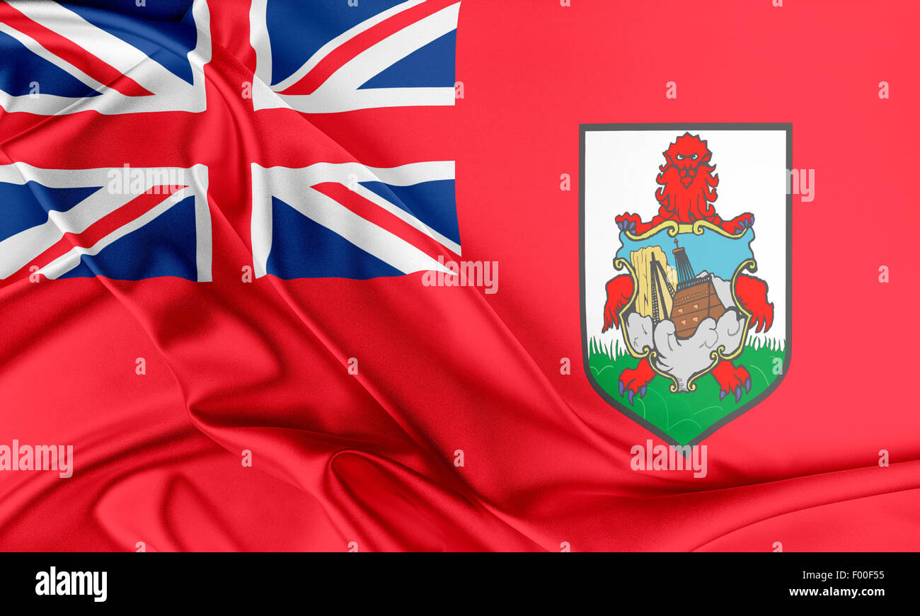 Flying bermuda flag hi-res stock photography and images - Alamy