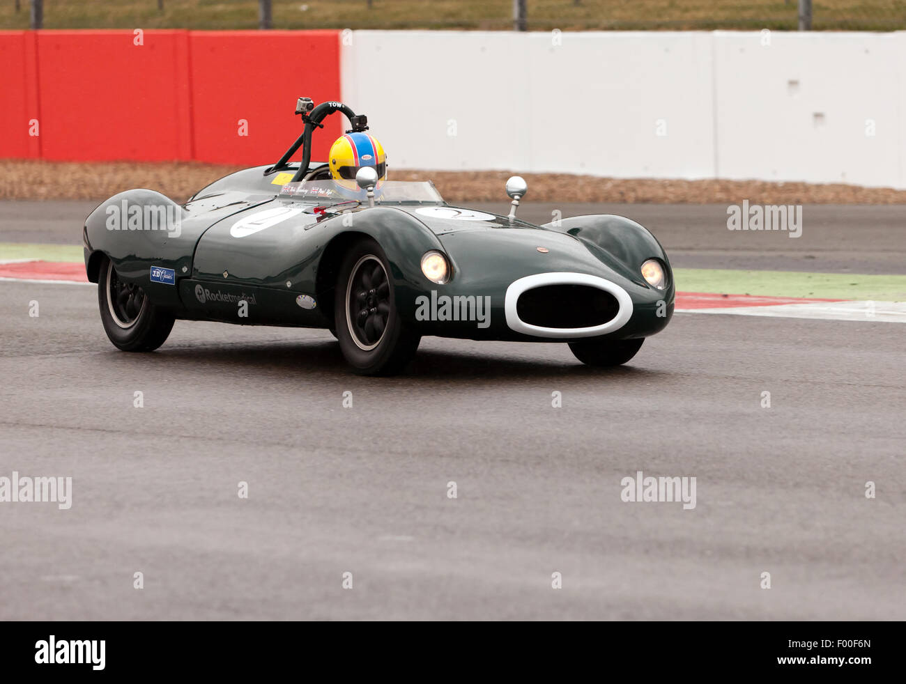 A 1955,Cooper T39 Bobtail, in the qualifying session for the Stirling ...