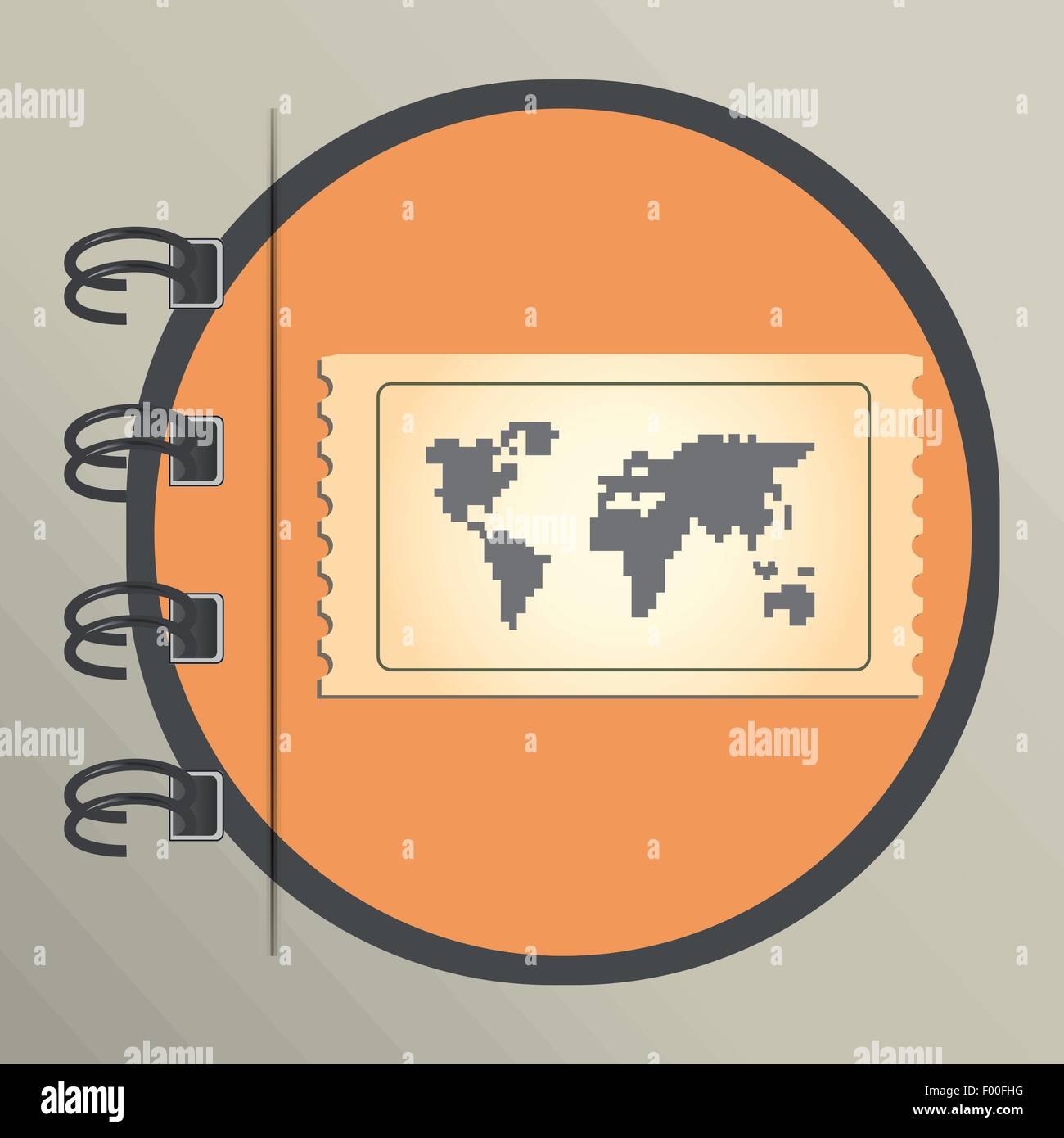 Simple style pixel icon continents. Vector design Stock Vector Image ...