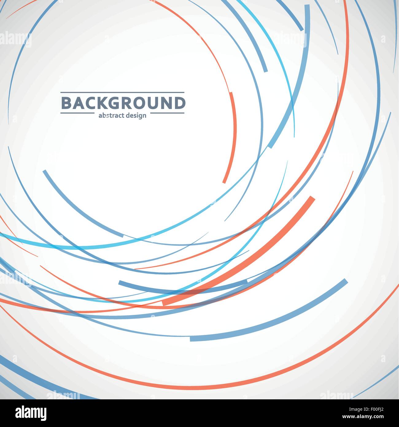 Vector abstract color line and circle background Stock Vector Image ...