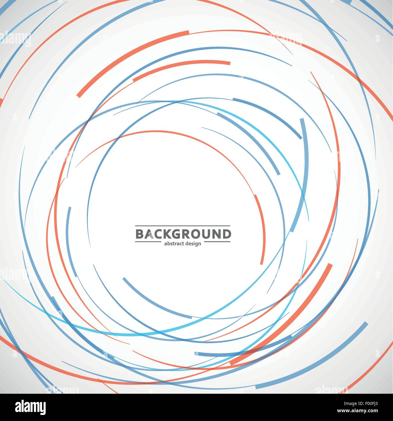 Vector abstract color line and circle background Stock Vector Image ...