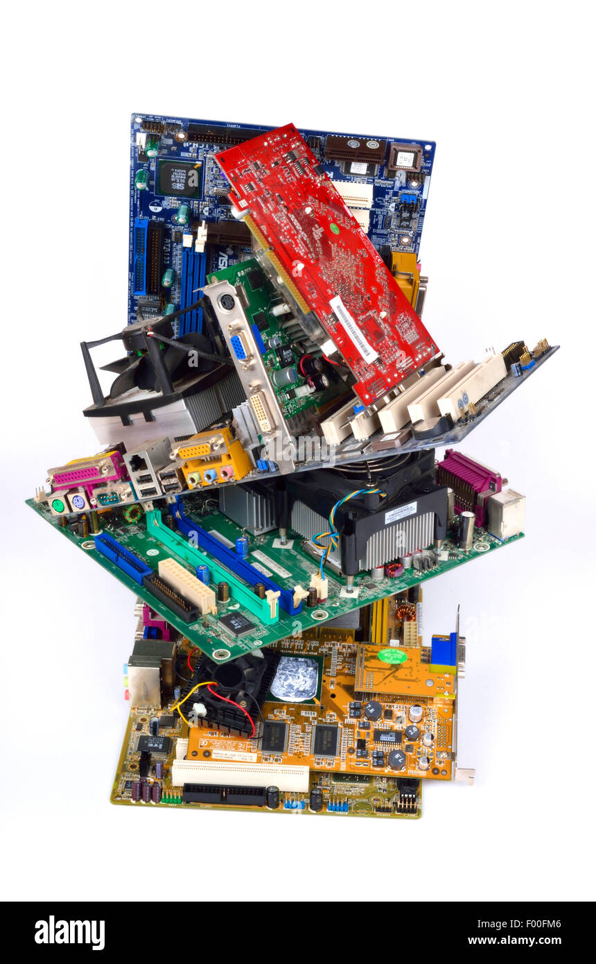Computer scrap hi-res stock photography and images - Alamy