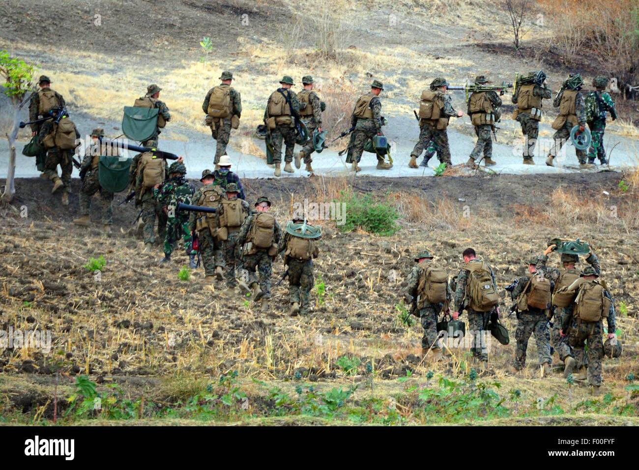 Situbondo, East Java, Indonesia. 4th Aug, 2015. Indonesia Marine Corps ...