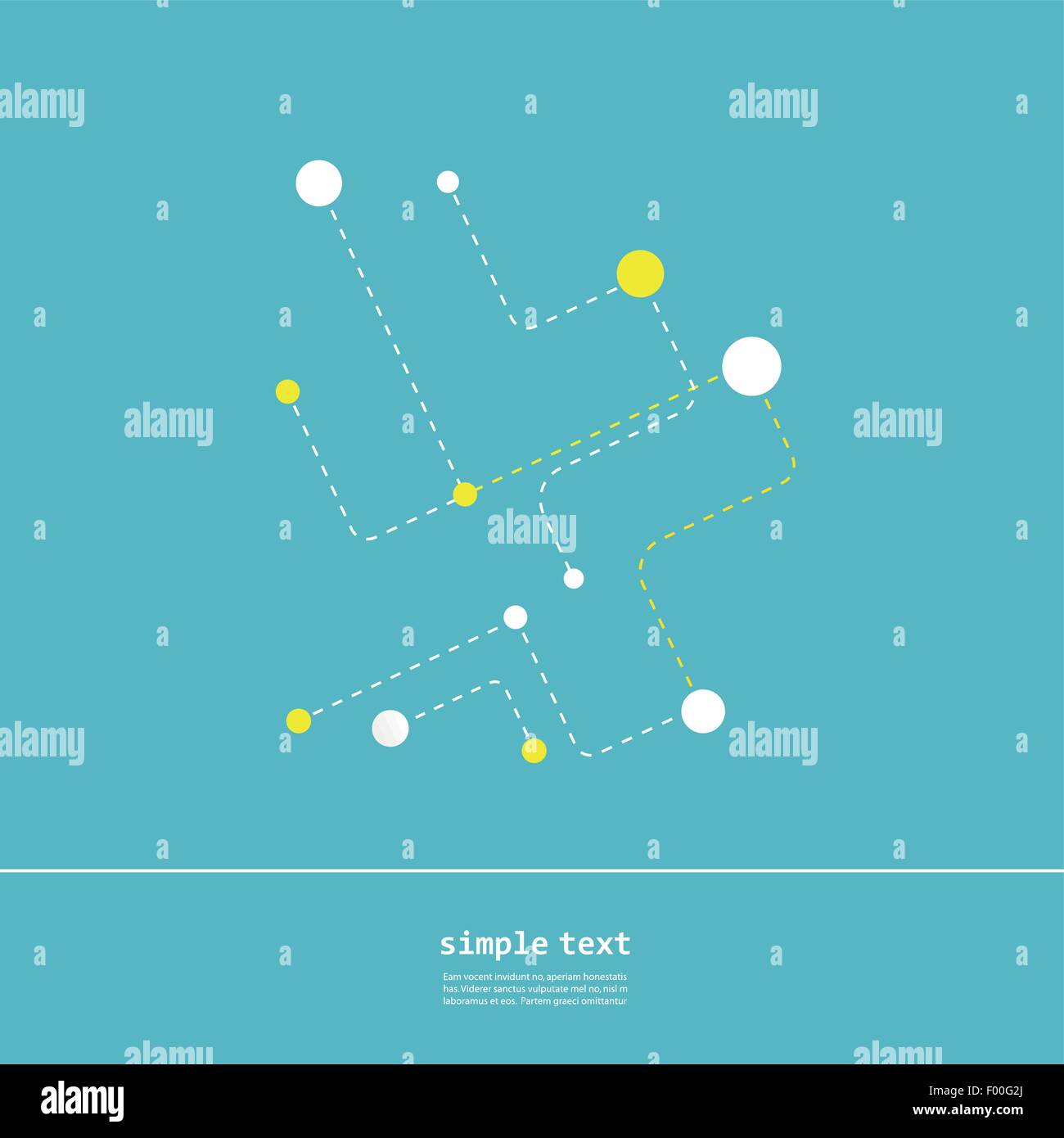 Abstract background of dotted lines and balls Stock Vector Image & Art ...