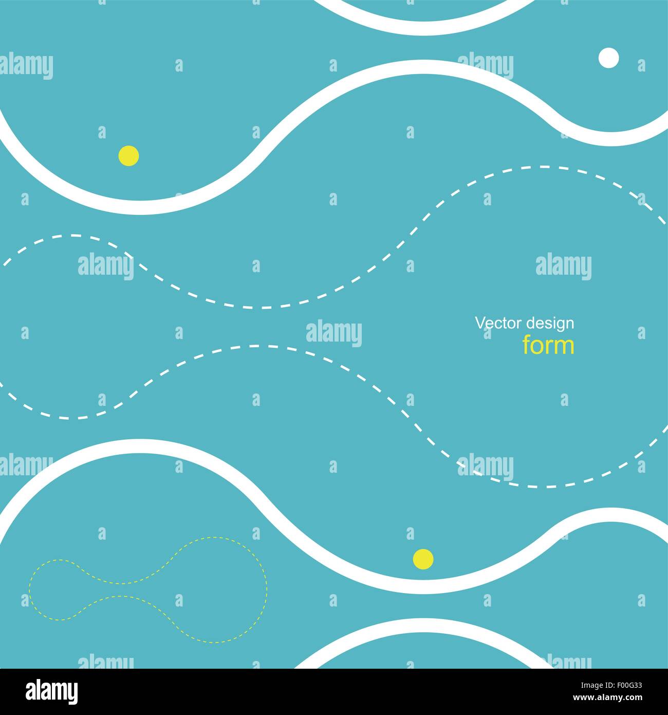 Abstract background of dotted lines and balls Stock Vector Image & Art ...