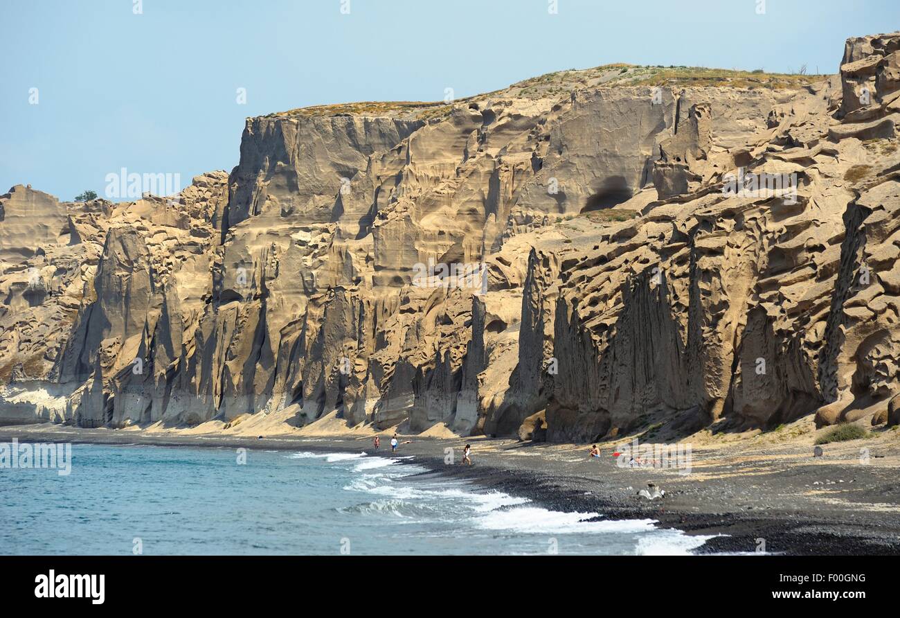 vlychada beach Santorini,Greece Stock Photo - Alamy