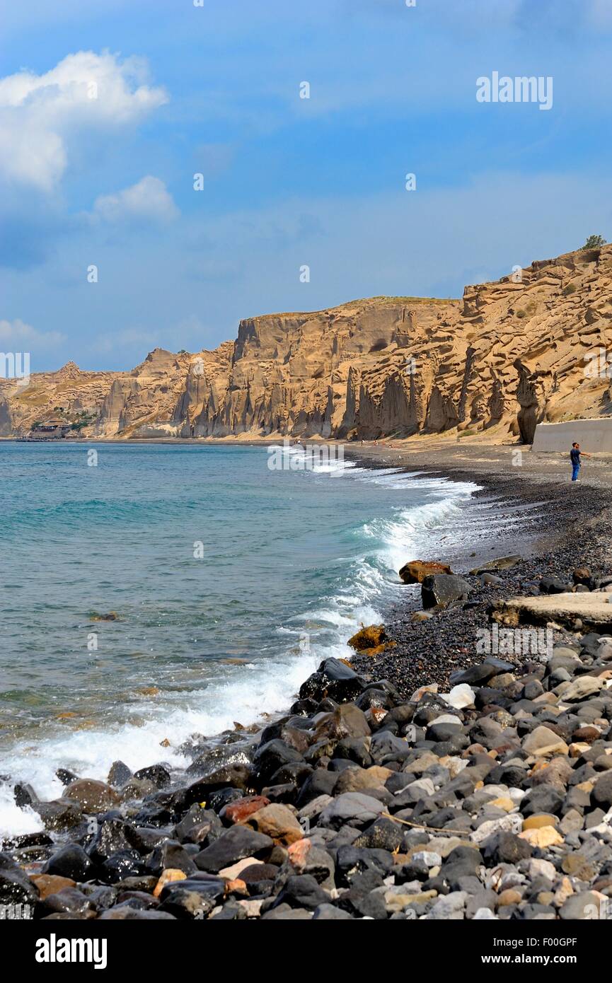 vlychada beach Santorini,Greece Stock Photo - Alamy