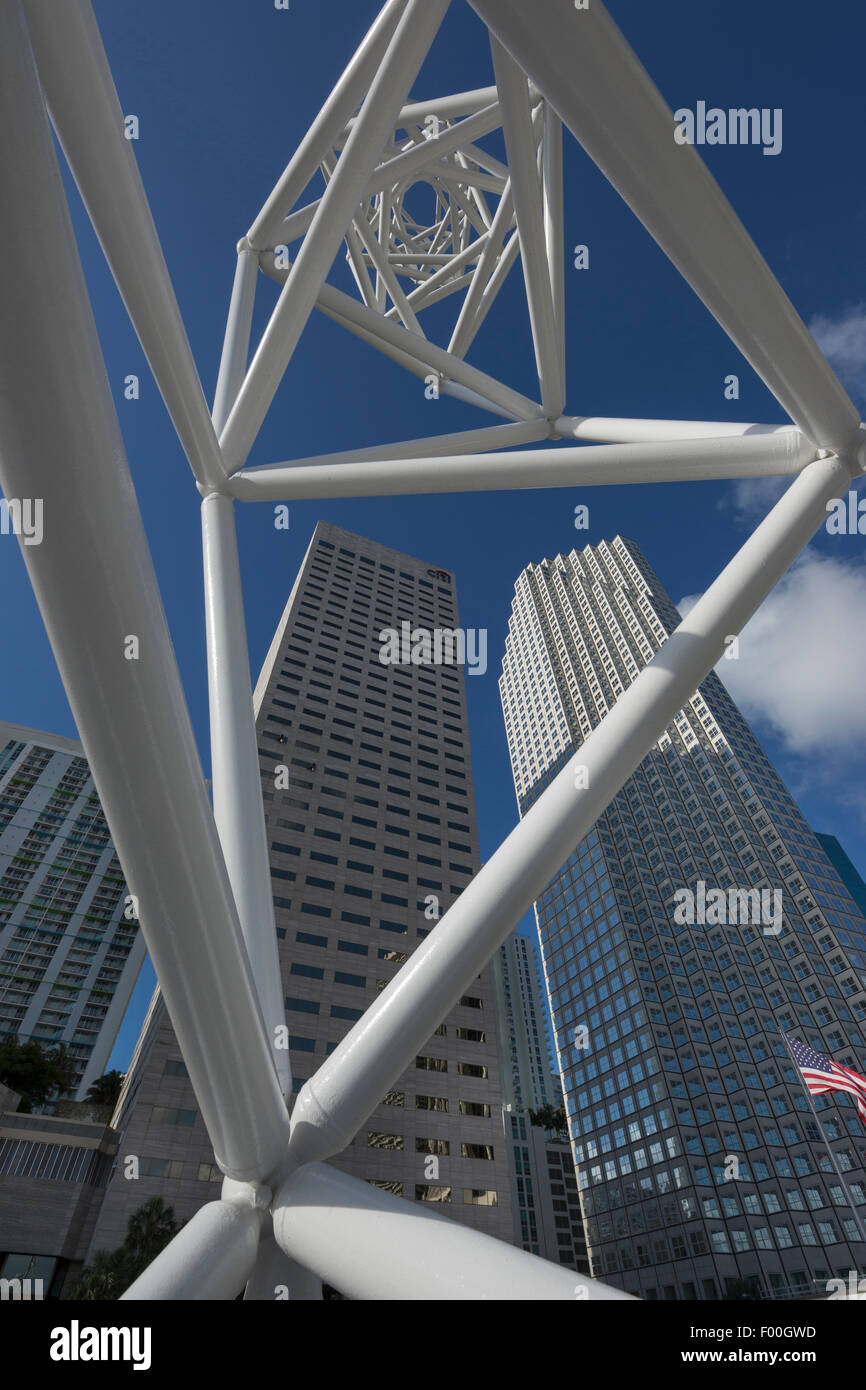 CHALLENGER MEMORIAL (ISAMU NOGUCHI / BUCKMINSTER FULLER 1986) BAYFRONT ...