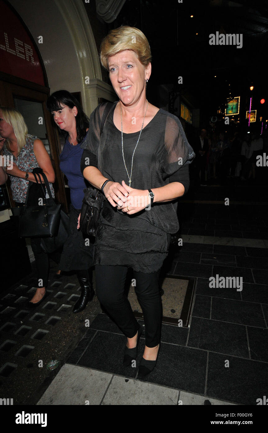 London, UK. 030815. Clare Balding & Alice Arnoldv at the "Dear Lupin ...