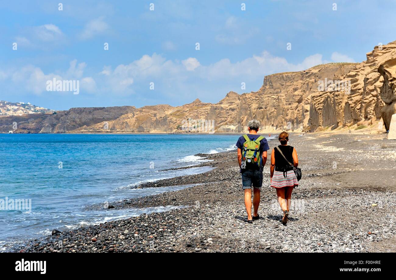 vlychada beach Santorini,Greece Stock Photo - Alamy