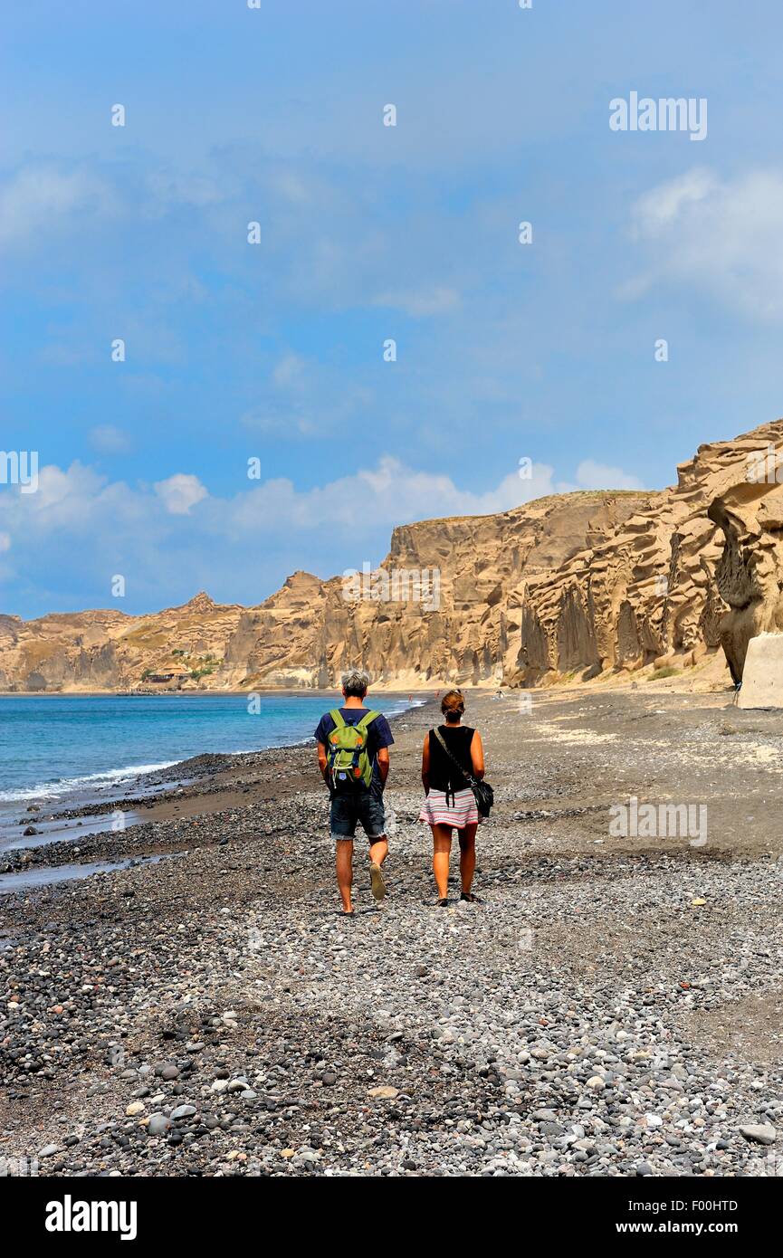 vlychada beach Santorini,Greece Stock Photo - Alamy