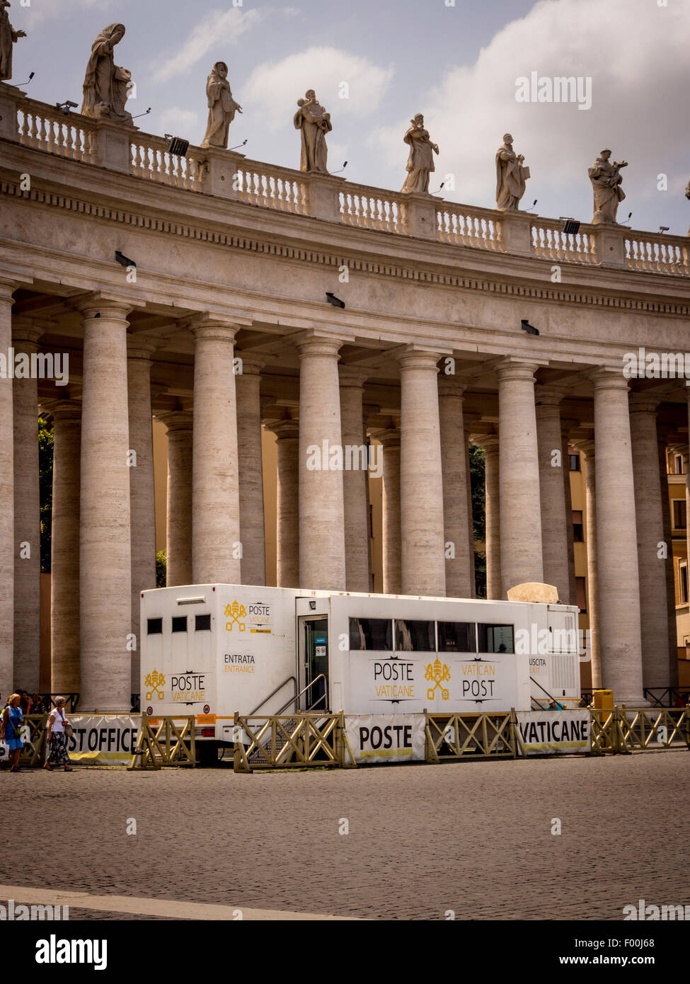 Vatican Post. St Peter's Square. Rome, Italy Stock Photo - Alamy