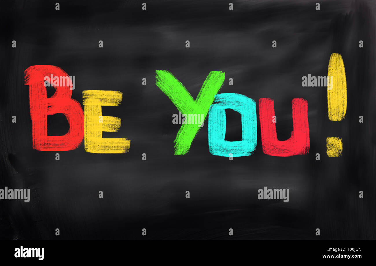 Be You Concept Stock Photo - Alamy