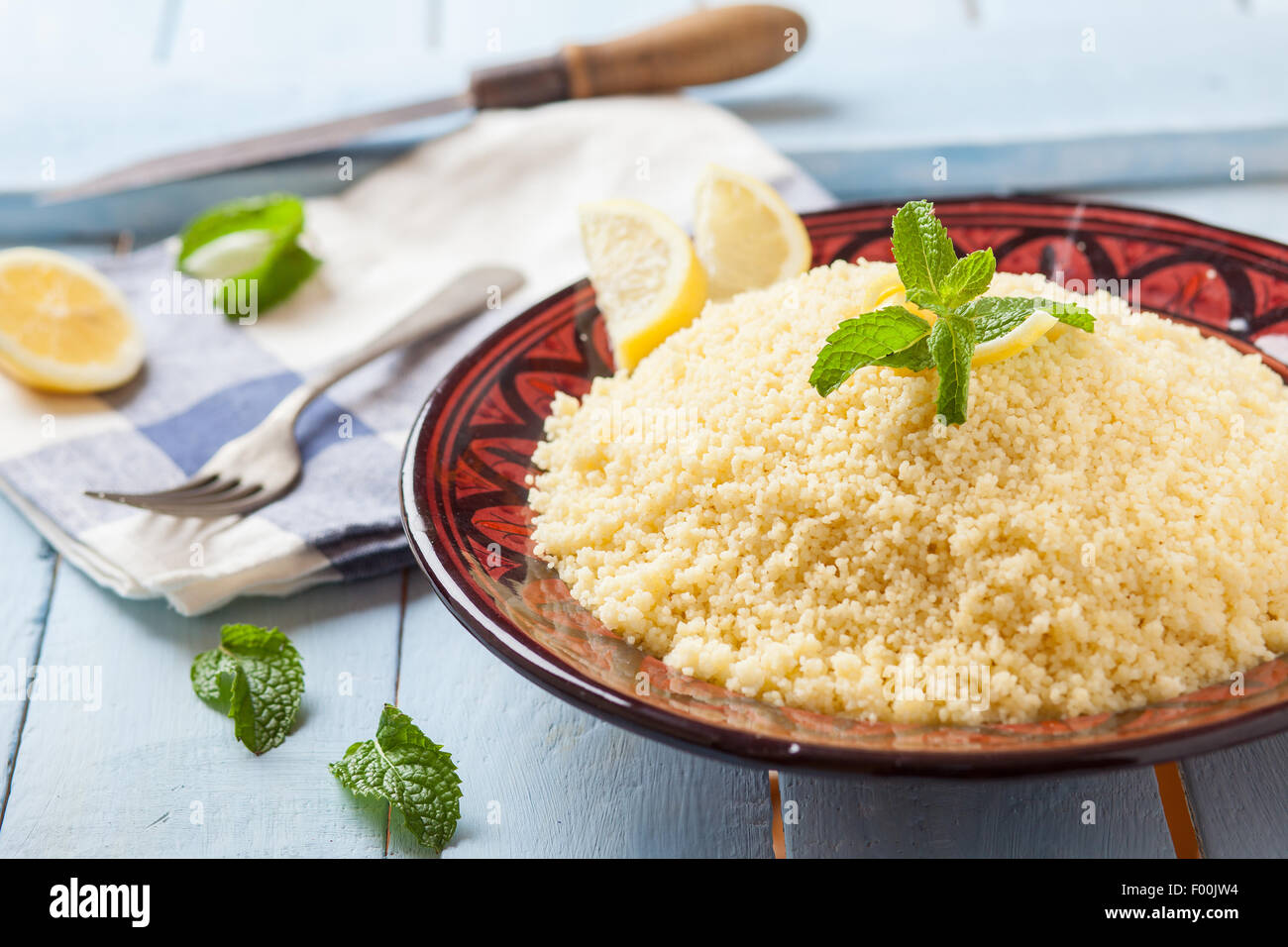 Couscous food bowl hi-res stock photography and images - Alamy