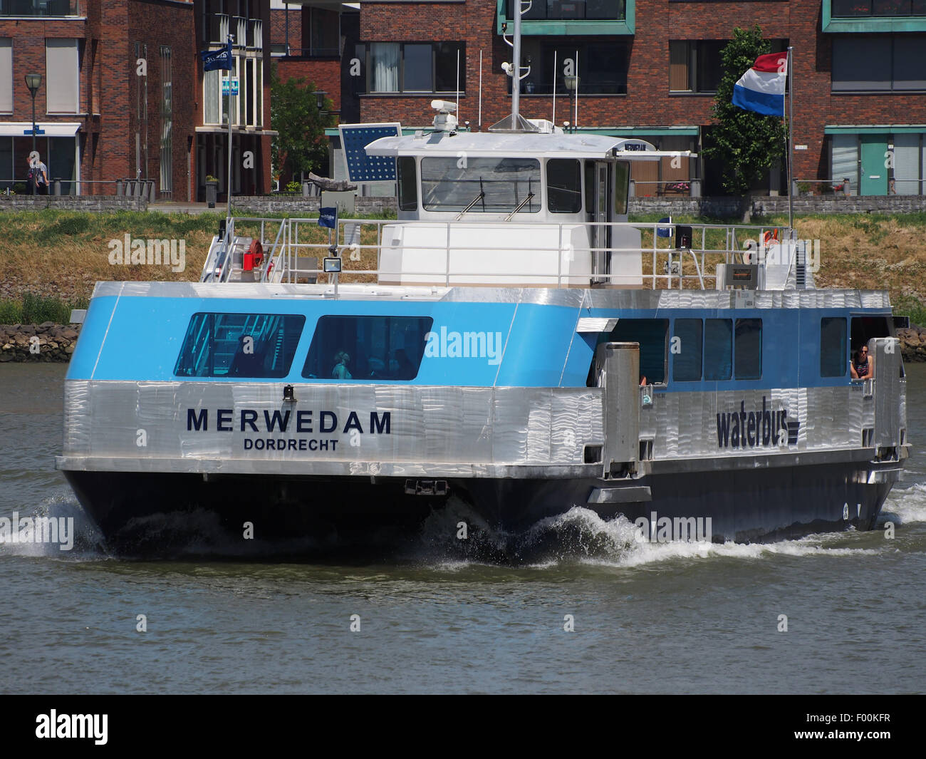 The Merwedam (ENI 02335234) is operating on the Beneden Merwede, a ...