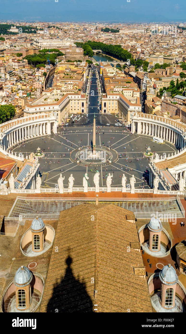 Aerial view of vatican city hi-res stock photography and images - Alamy