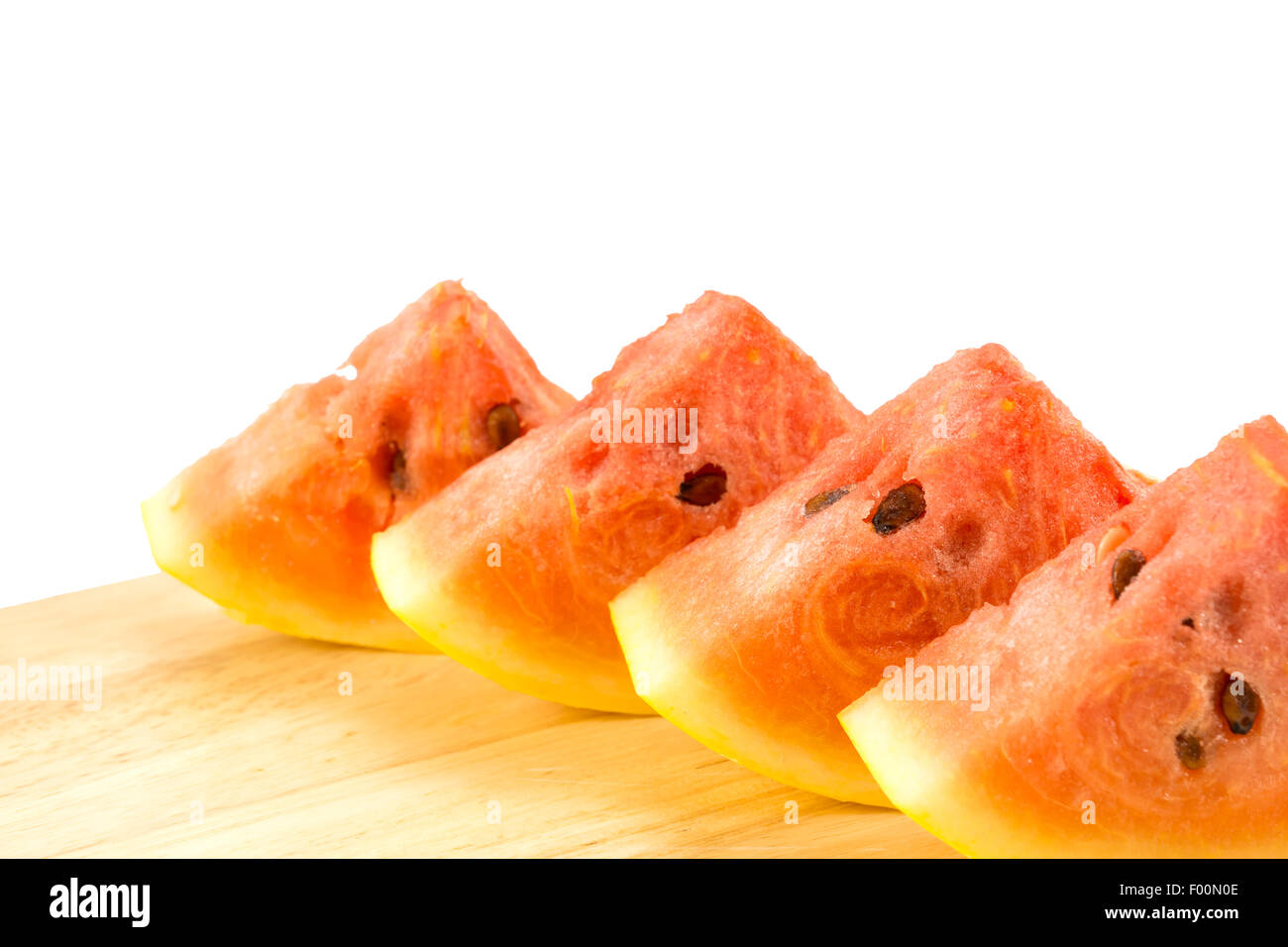 Yellow Watermelon isolated on white background Stock Photo - Alamy