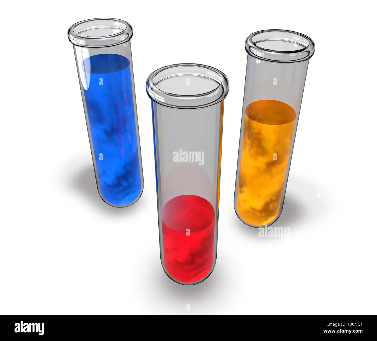 3d Test tube chemical analysis laboratory Stock Photo - Alamy