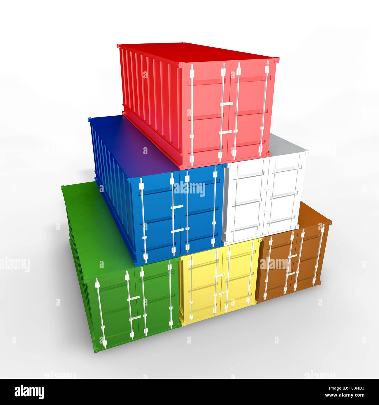 Shipment containers background hi-res stock photography and images - Alamy