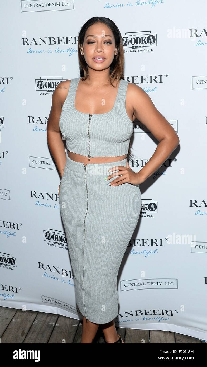 New York, NY, USA. 4th Aug, 2015. La La Anthony at arrivals for The ...