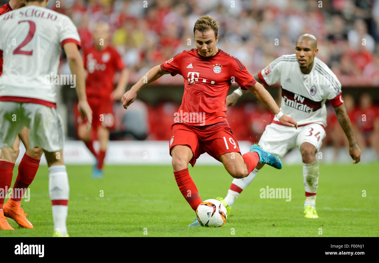 Munich, Germany. 04th Aug, 2015. FC Bayern Munich's Mario Goetze in ...