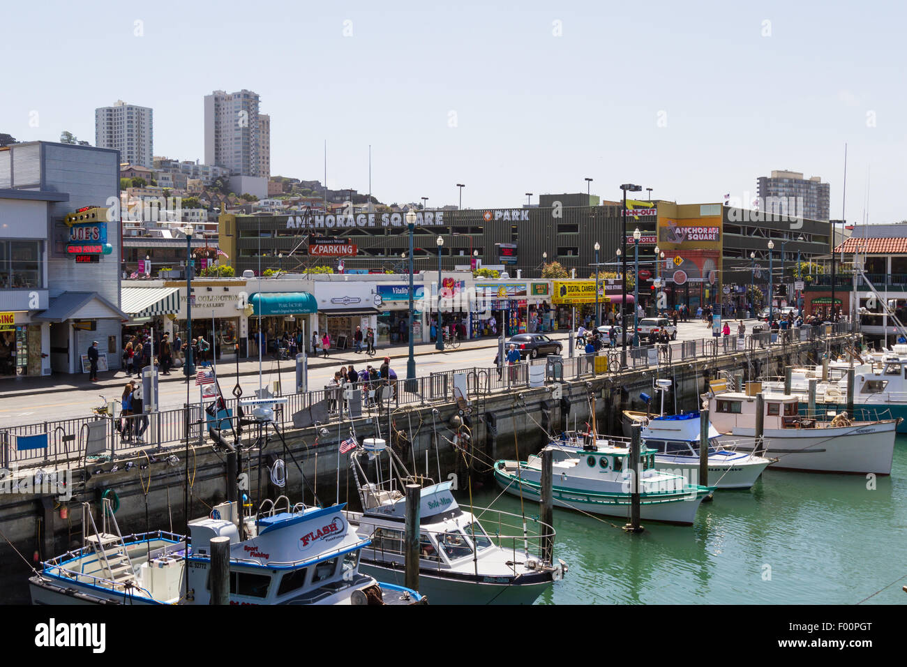 San Francisco, California - May 11 : Tourist attractions in the city ...