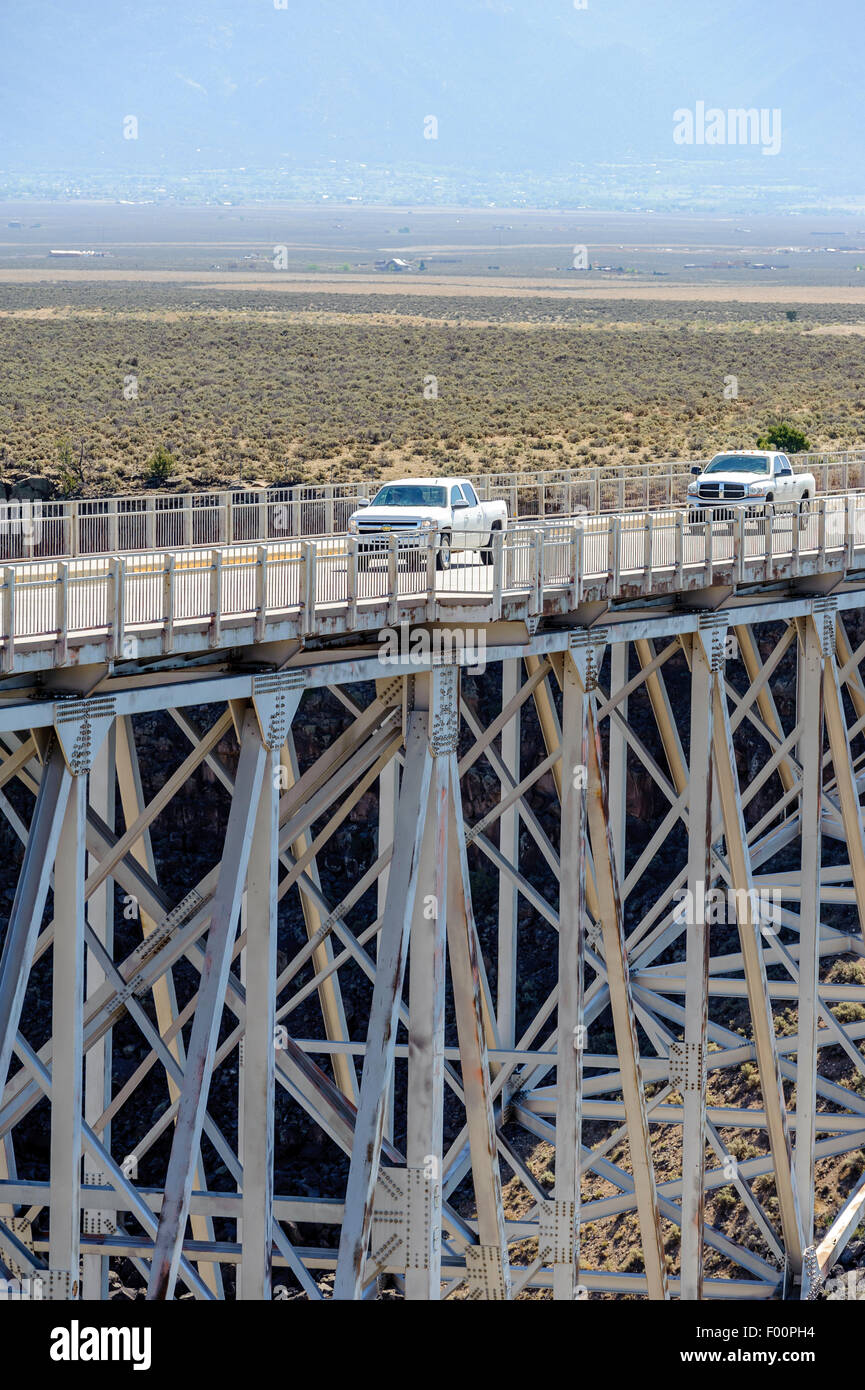 The Rio Grande Gorge Bridge. New Mexico. USA Stock Photo - Alamy
