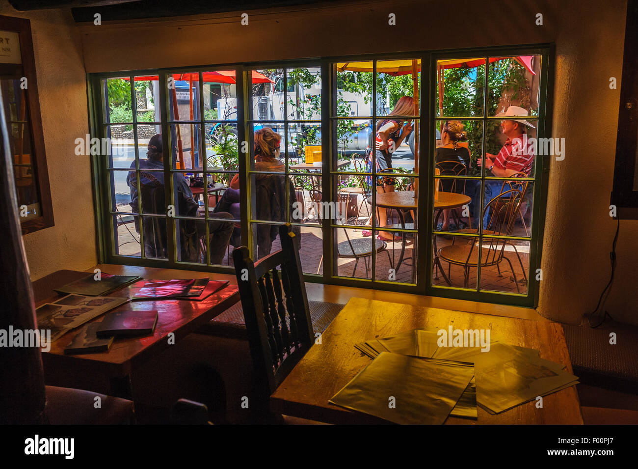 The Historic Taos Inn. Taos. New Mexico. USA Stock Photo - Alamy