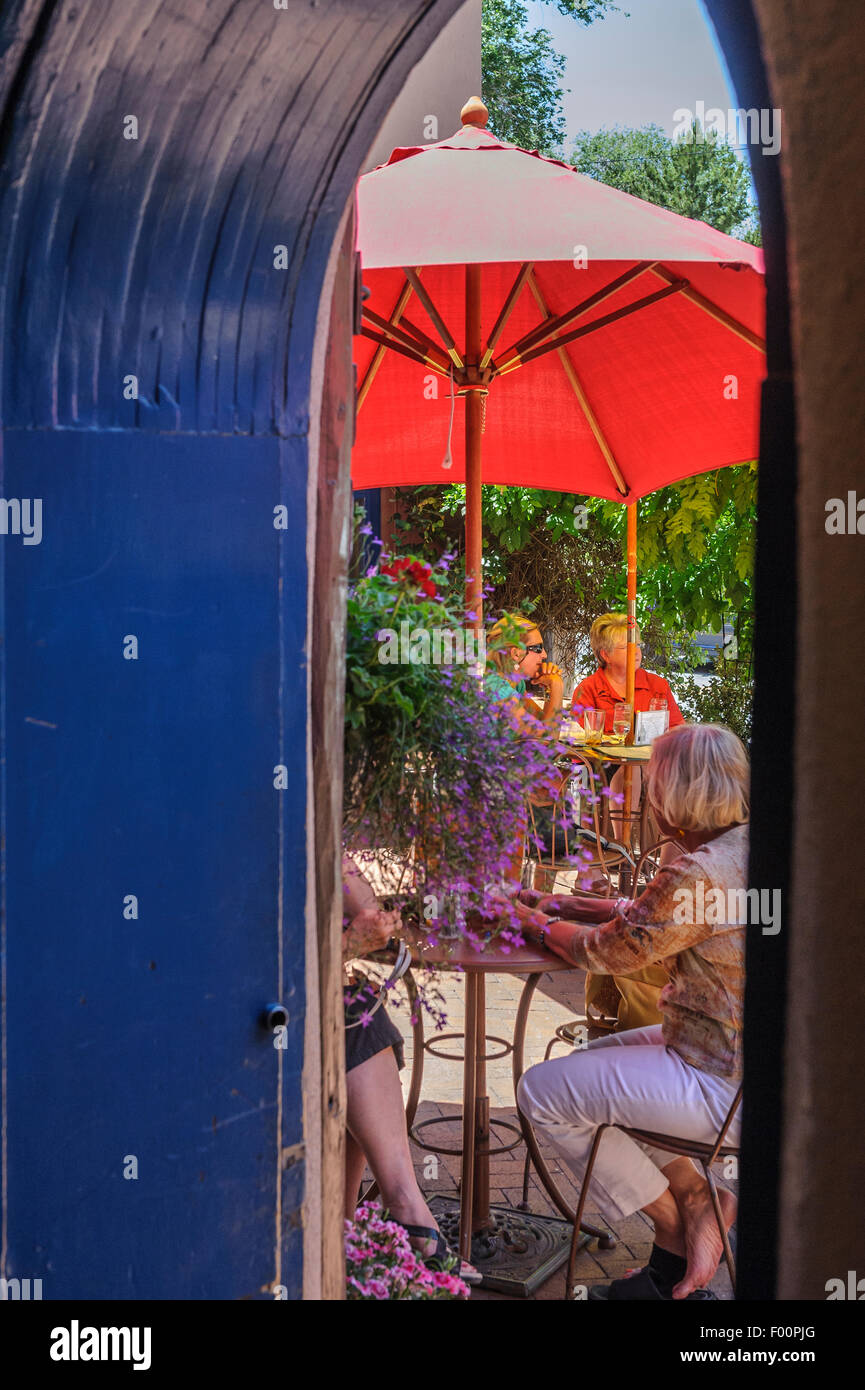 The Historic Taos Inn. Taos. New Mexico. USA Stock Photo - Alamy
