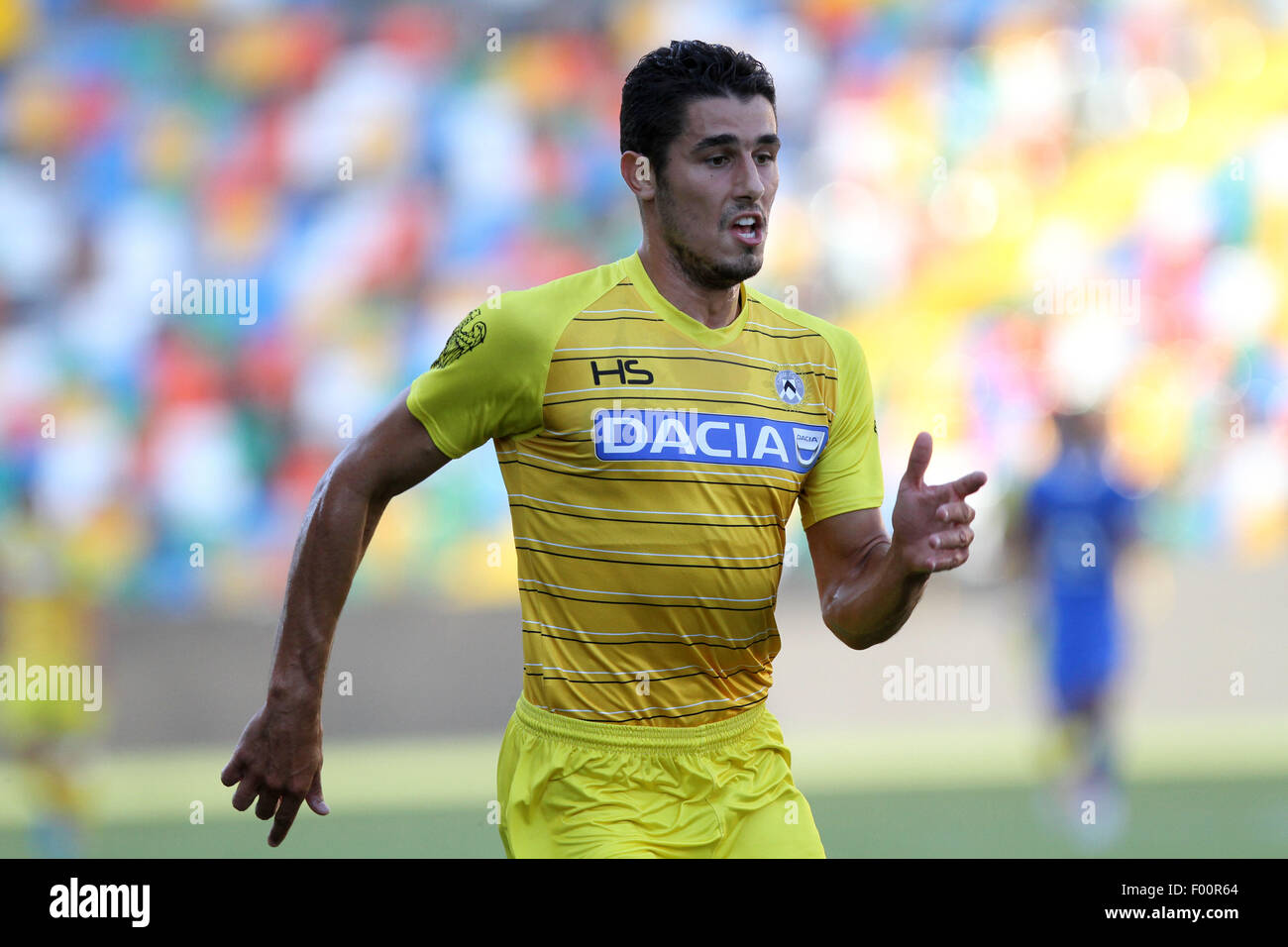 Udine, Italy. 5th Aug, 2015. Udinese's midfielder Marco Davide Faraoni ...