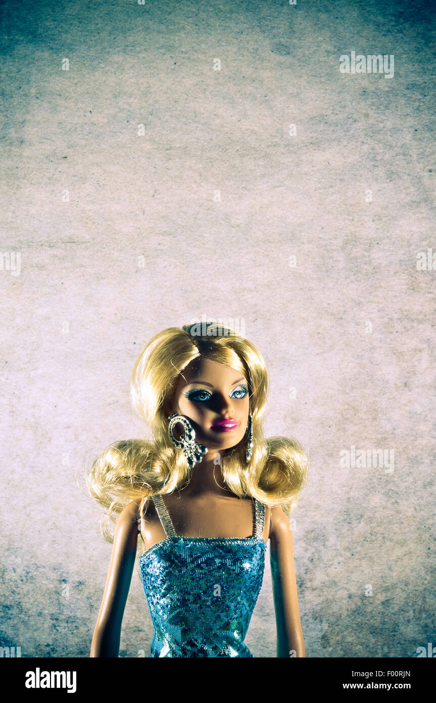 Barbie doll portrait Stock Photo - Alamy
