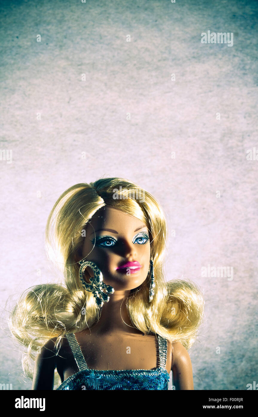 Barbie doll portrait Stock Photo - Alamy