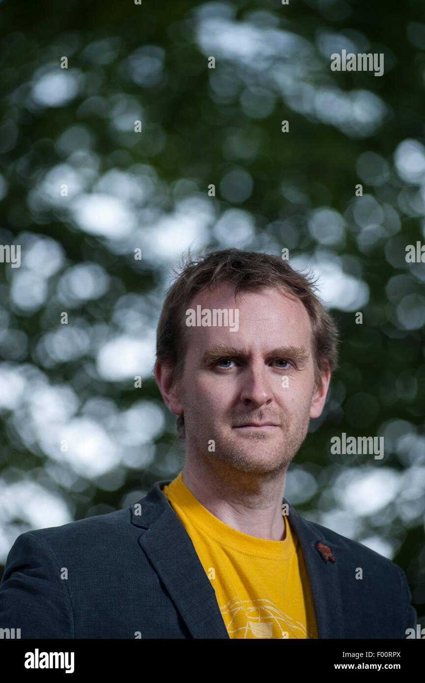 Novelist and commentator Nick Harkaway, appearing at the Edinburgh ...