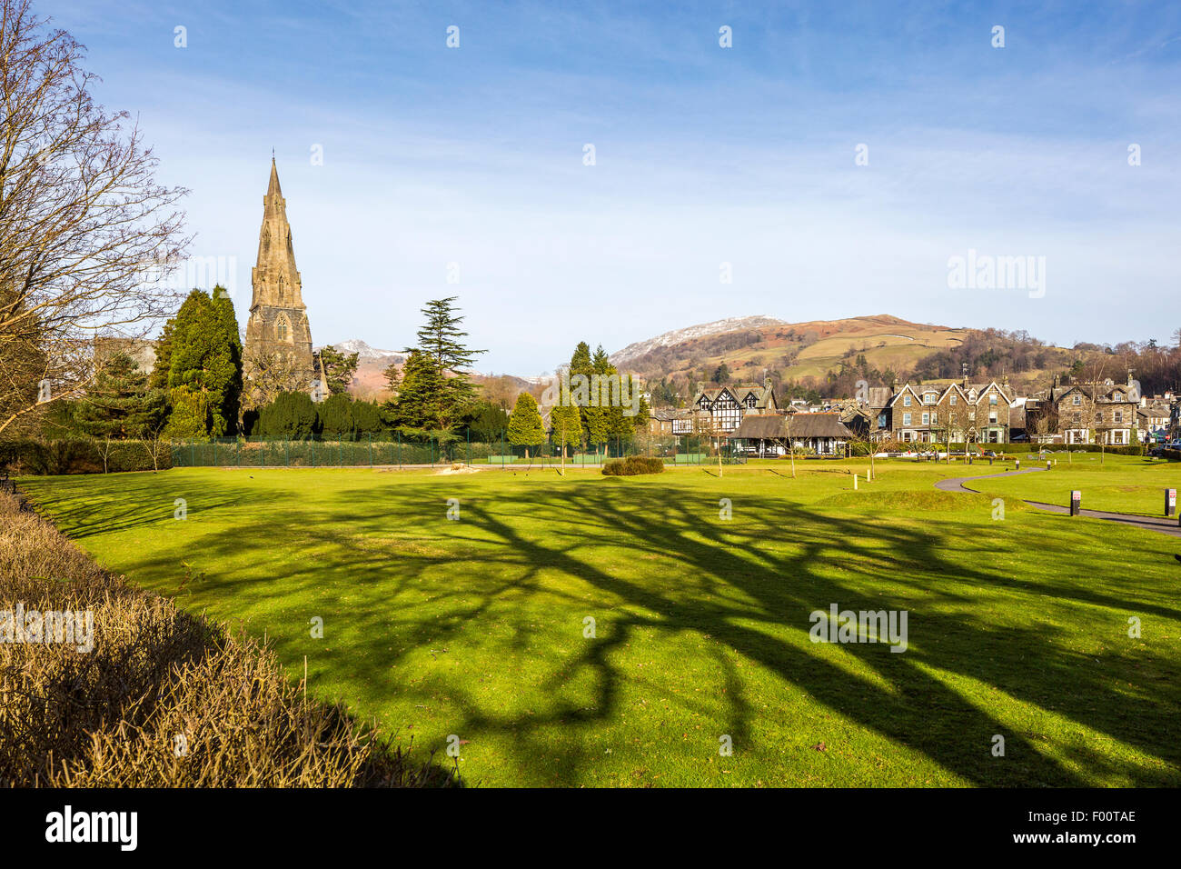 Ambleside village hi-res stock photography and images - Alamy