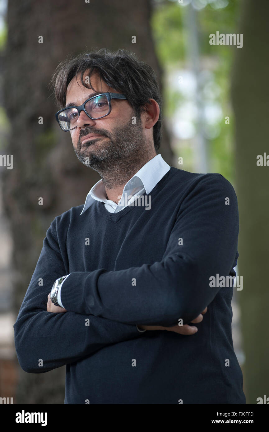 American novelist and writer, Joshua Cohen, appearing at the Edinburgh ...