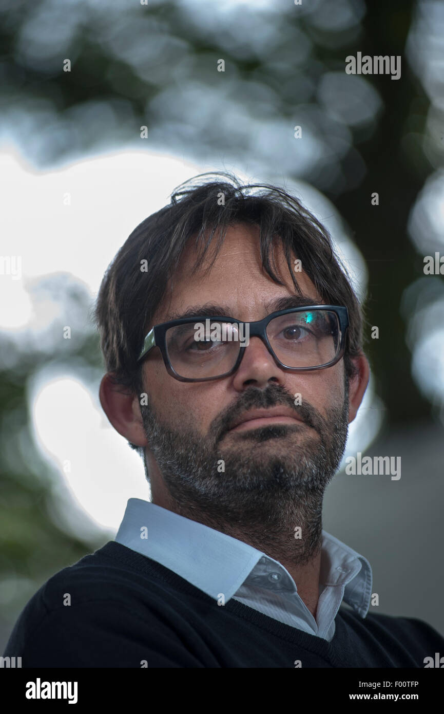 American novelist and writer, Joshua Cohen, appearing at the Edinburgh ...