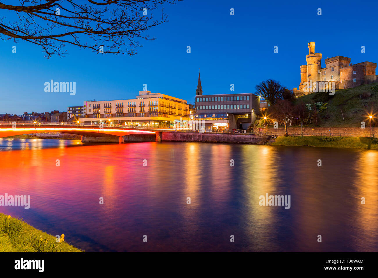 Inverness Castle, Highland, Scotland, United Kingdom, Europe Stock ...