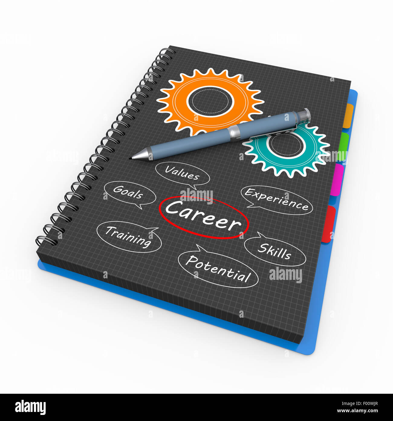 Education business career concept Cut Out Stock Images & Pictures - Alamy