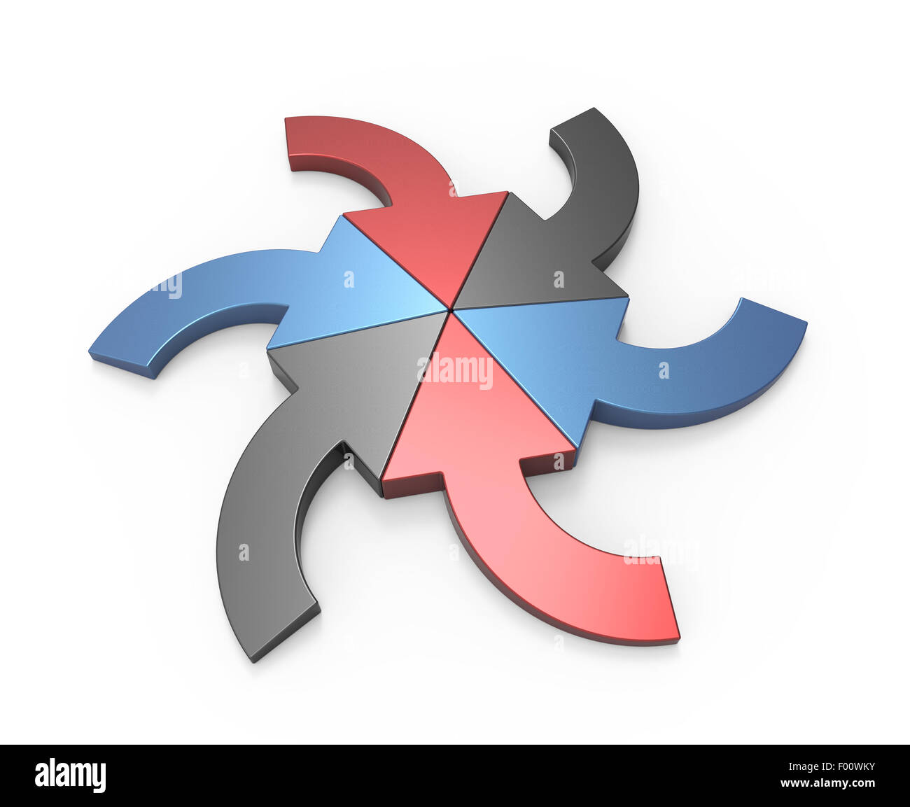 Sector diagram Cut Out Stock Images & Pictures - Alamy