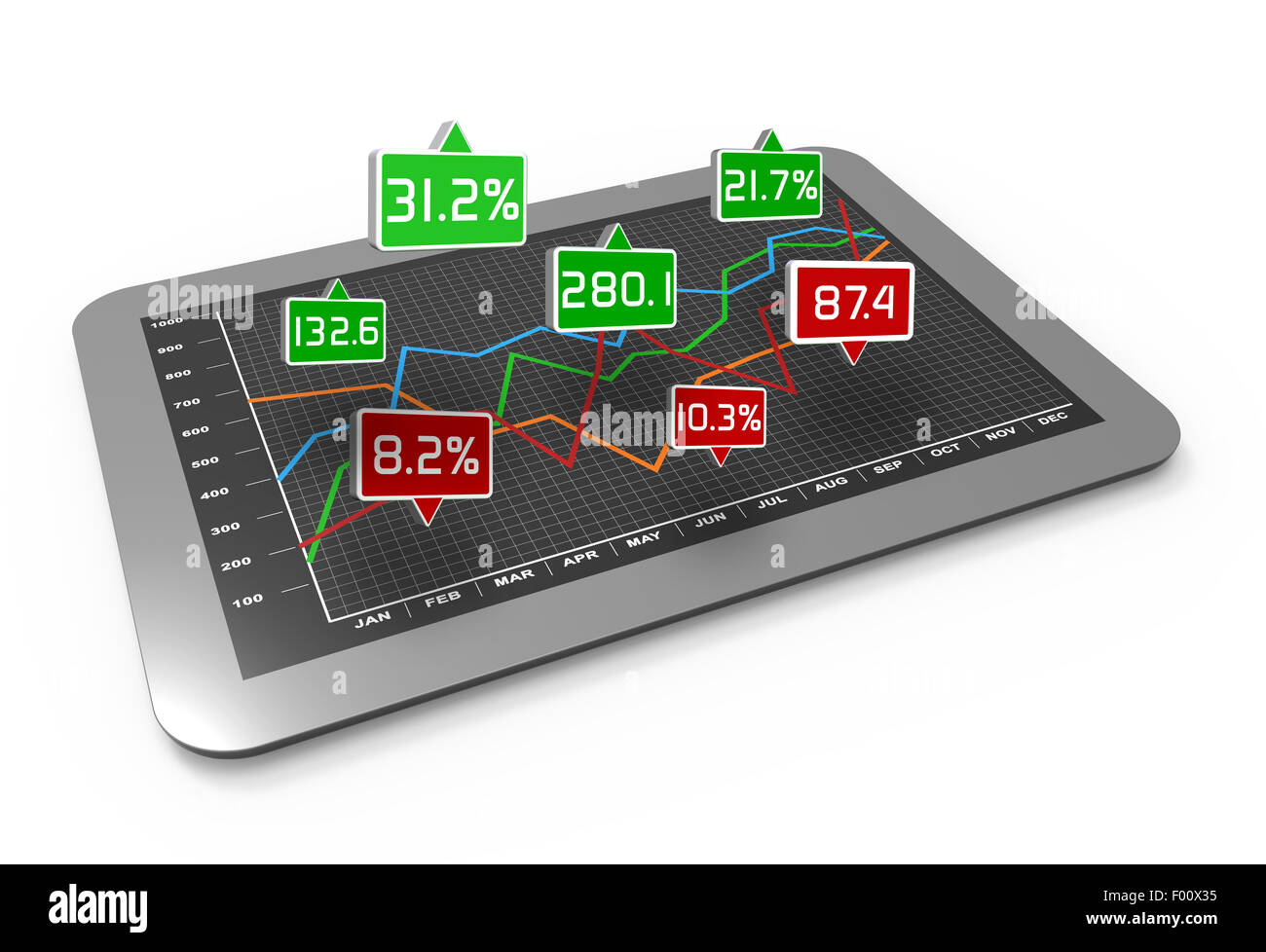 Stock accounting Cut Out Stock Images & Pictures - Alamy