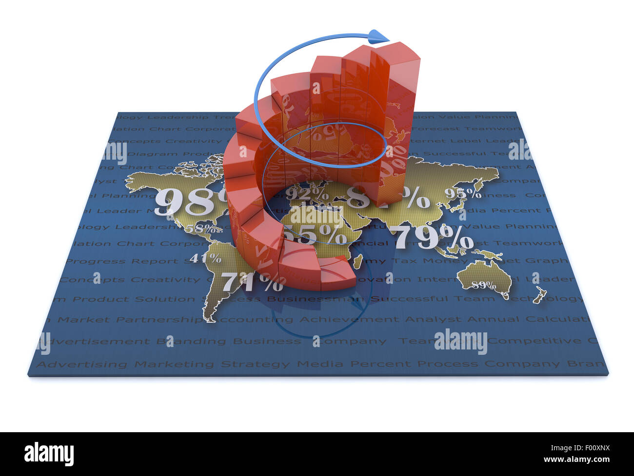 Financial data background Cut Out Stock Images & Pictures - Alamy