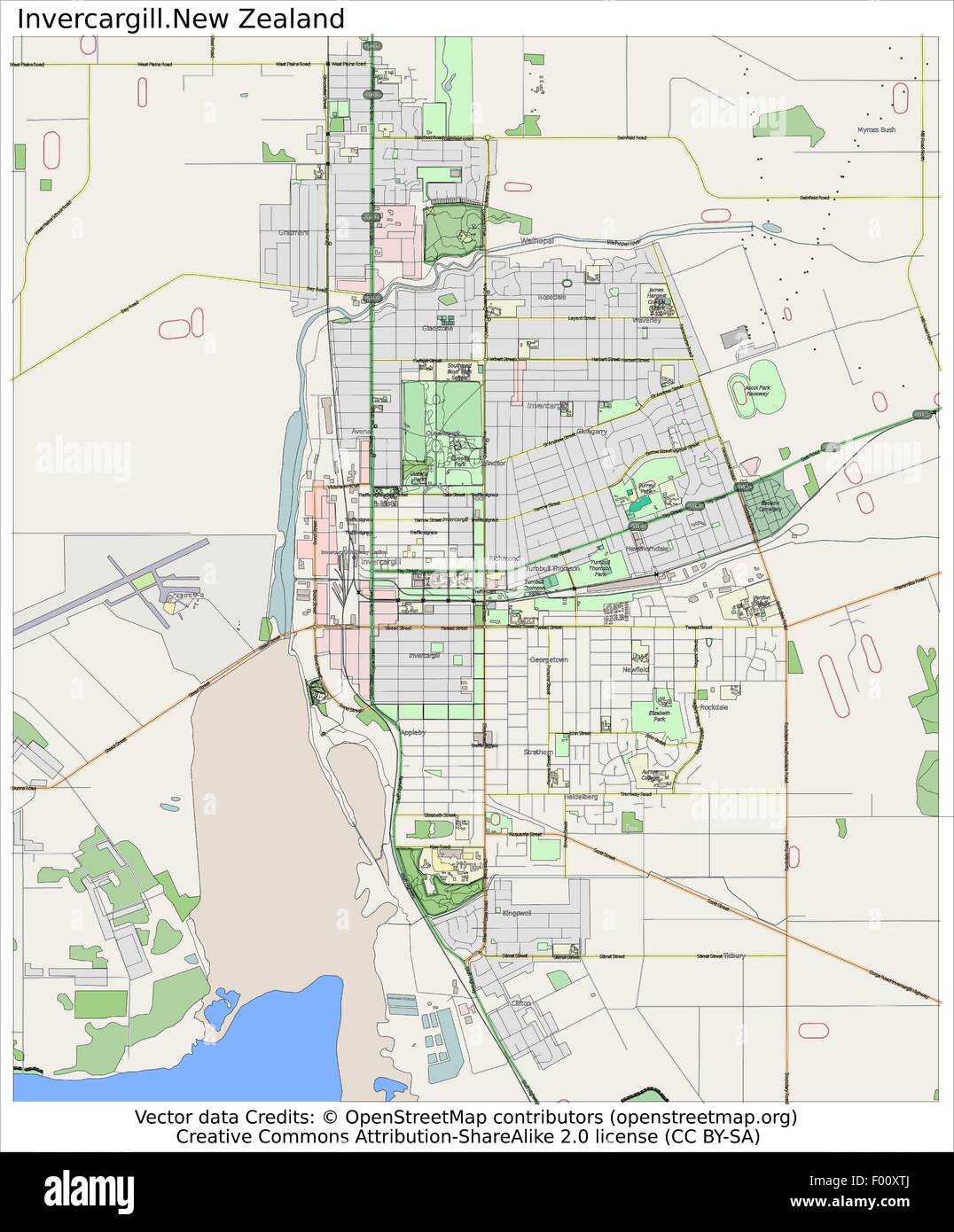 Cityscape Invercargill Stock Photos & Cityscape Invercargill Stock ...