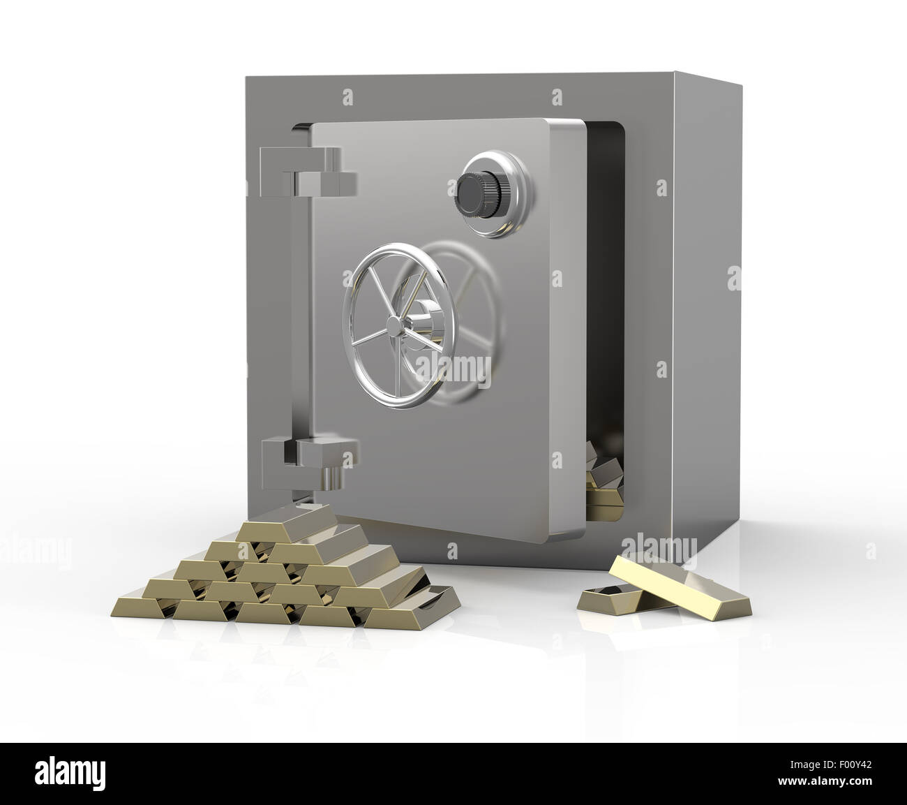 Gold bars in bank hi-res stock photography and images - Alamy