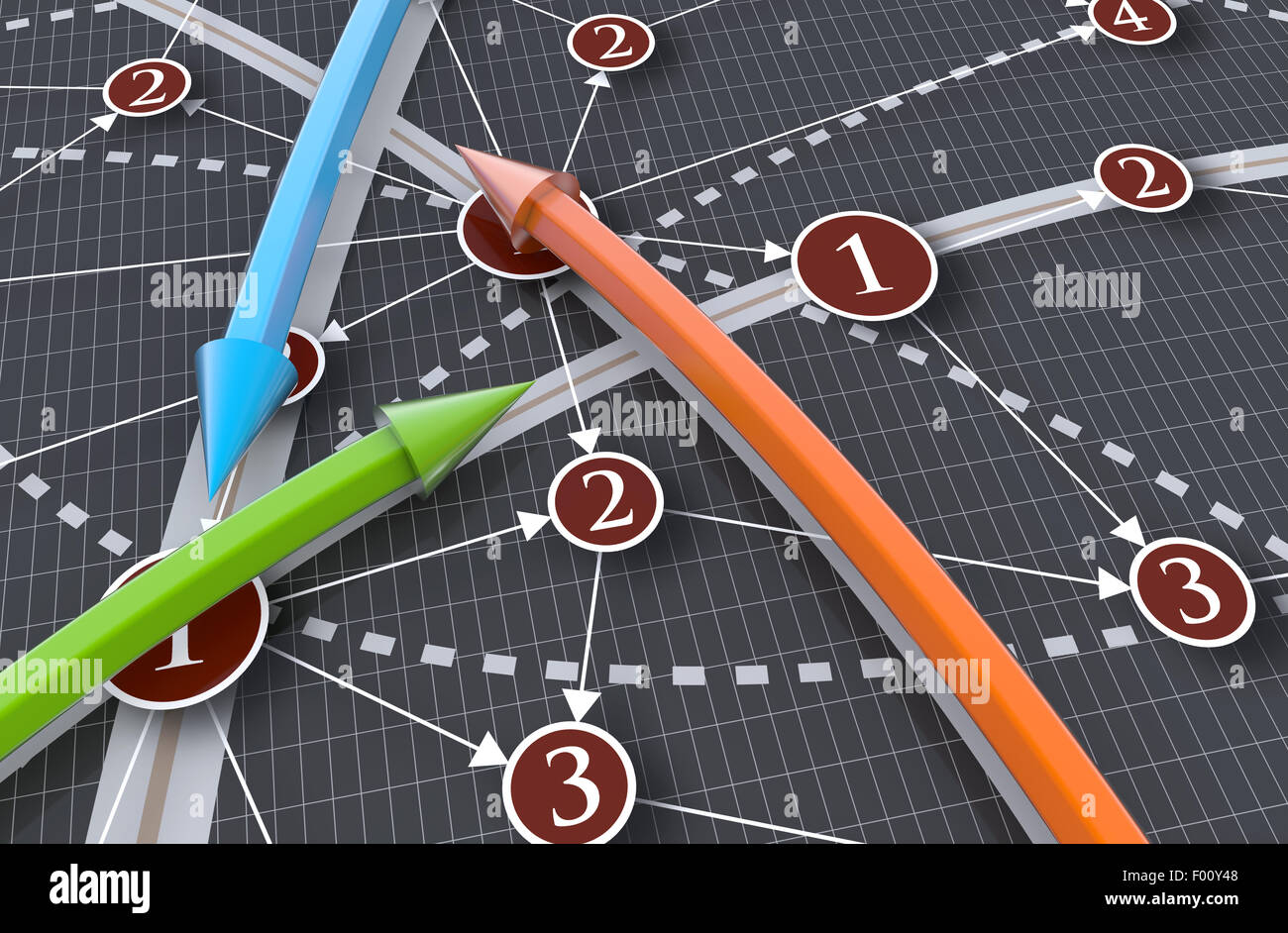 Global business network traffic concept Stock Photo - Alamy